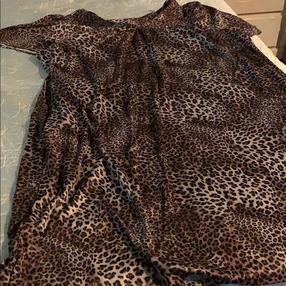 Secret Treasures | Dresses | Housedress Or Gown Cheetah 2x | Poshmark